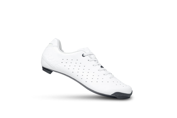 bikeshoe4u - CX21C White/White Clarino Microfiber (Normal and Wide ...